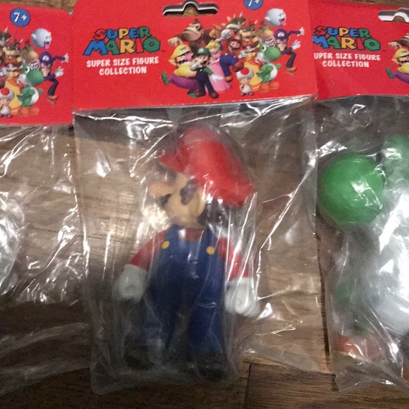 Banpresto | Other | Super Mario Super Size Figure Collection Set Of 3 ...
